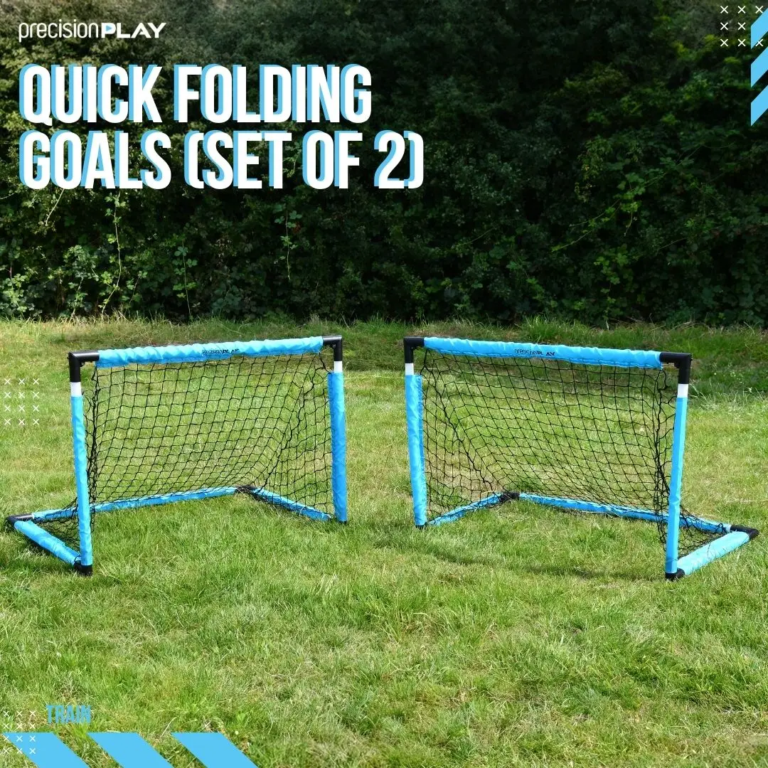 Kids Football Goals (Pair) 3ft x 2ft - 925Health